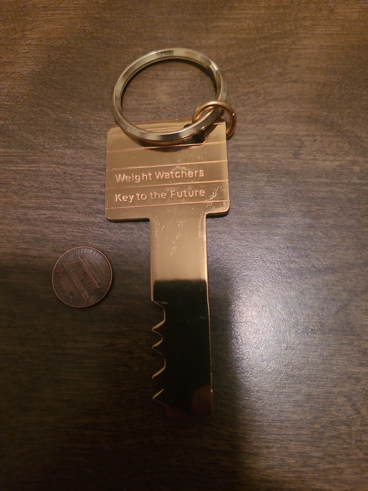 Nice Vintage Weight Watchers Key To The Future Keychain. Rare | eBay