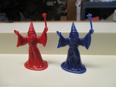 Lot DFC 1981 Dragon Riders of the Styx Wizards Plastic Toy Figures 54mm ...