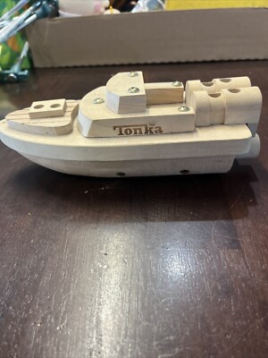 Tonka Wooden Boat Wood Toy | eBay