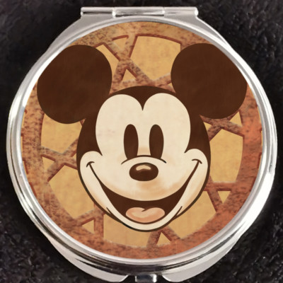 Mickey Mouse Walt Disney World Disneyland Gift Beauty Makeup Compact ...