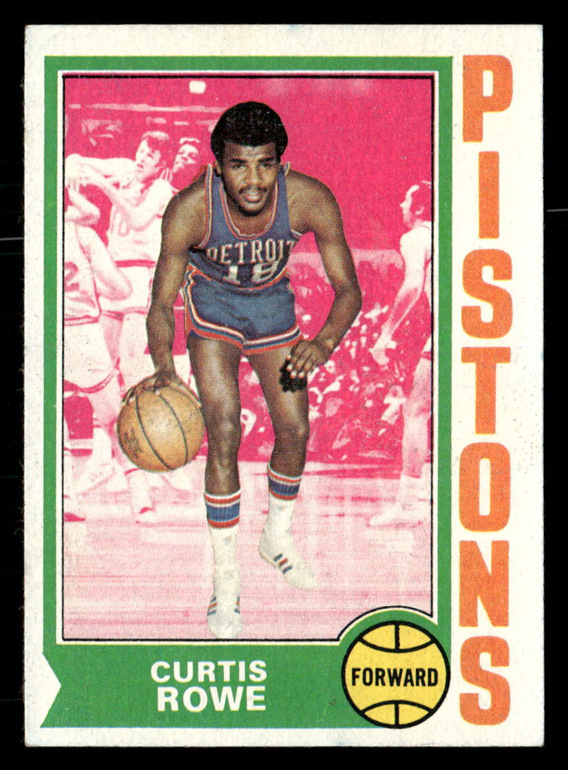 1974-75 Topps #22 Curtis Rowe - EXCELLENT | eBay