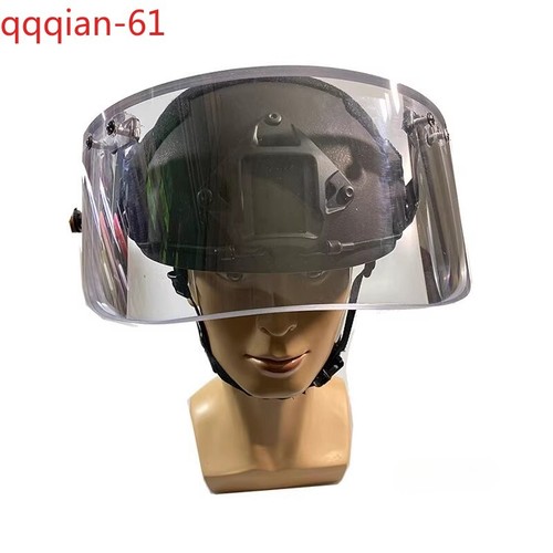 US Stock! Fast MICH Bulletproof Face Shield NIJ IIIA Ballistic Helmet Mask Visor | eBay