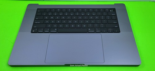 Genuine Apple MacBook Pro 16" M1 2021 A2485 Keyboard Palmrest Top Case ...