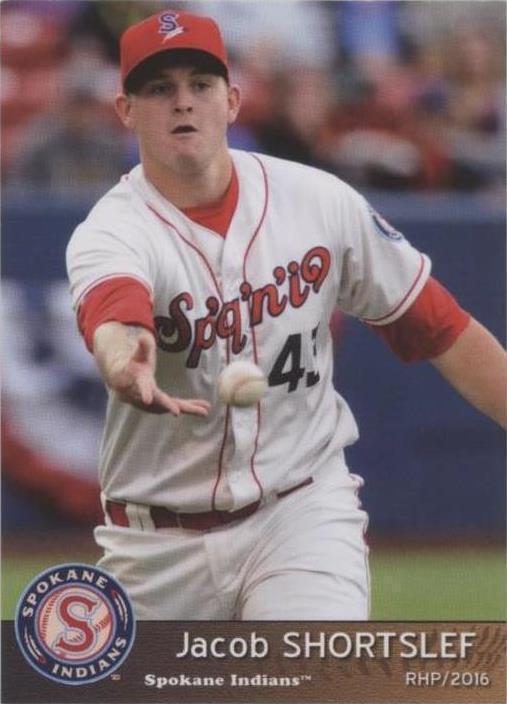 2016 Grandstand Spokane Indians - Jacob Shortslef (RC) for sale online ...