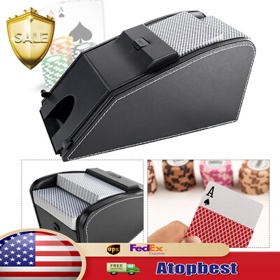 Electric Shuffle Tool Automatic Shuffle Machine Shuffler Dispenser ...