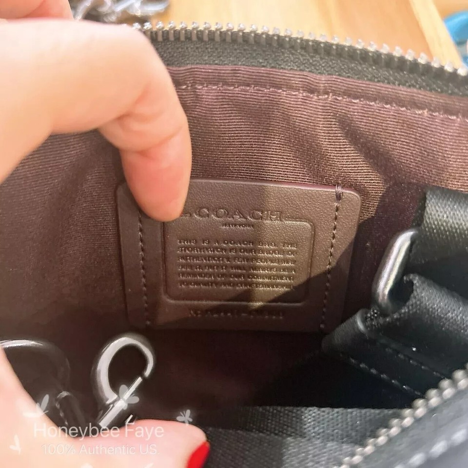 NWT Coach Wyatt Crossbody In Signature Canvas/ in clolorblock | eBay