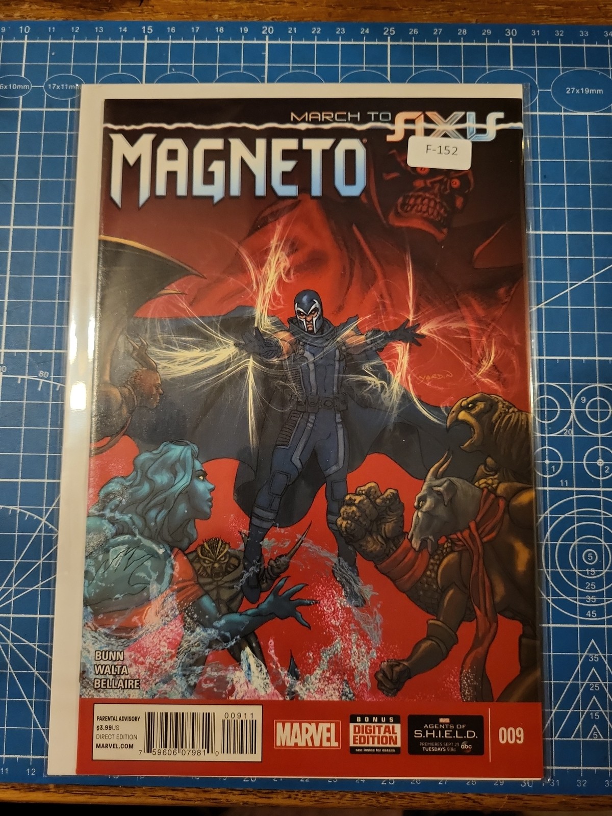 MAGNETO #9 VOL. 3 8.0+ MARVEL COMIC BOOK F-152 | eBay