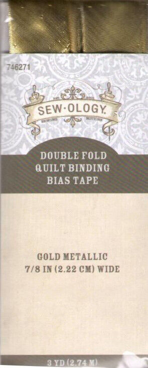 SEW-OLOGY DOUBLE FOLD BIAS TAPE - 7/8 INCH - 3 YRDS - SHIP DISCOUNT ...