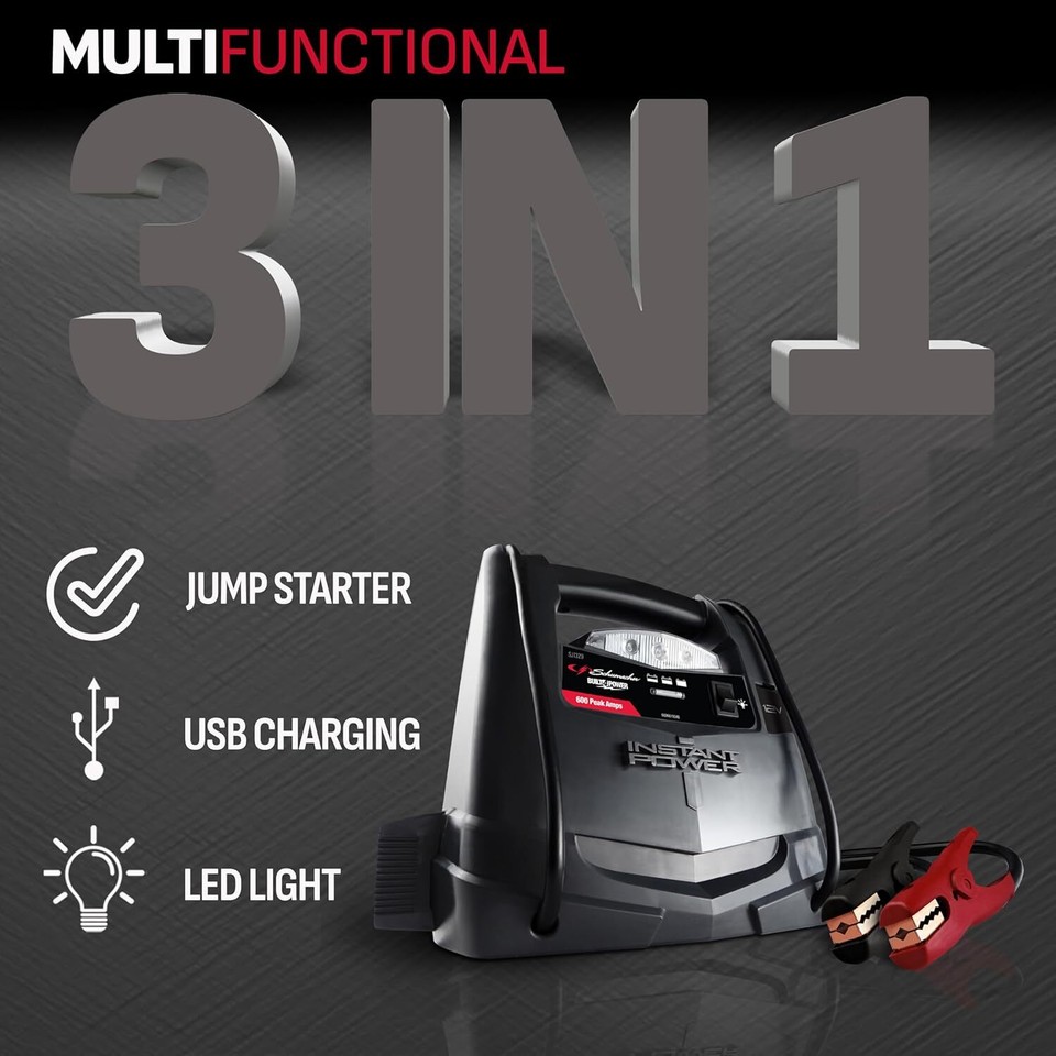 Car Jump Box 12v Battery Jumper Car Starter Booster Truck Heavy Duty ...