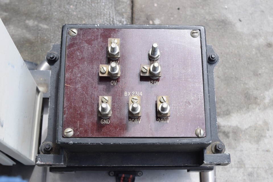 Control Machine transformer 1Ph 3 KVA 208/240~120/160/80 V ~Multiple ...