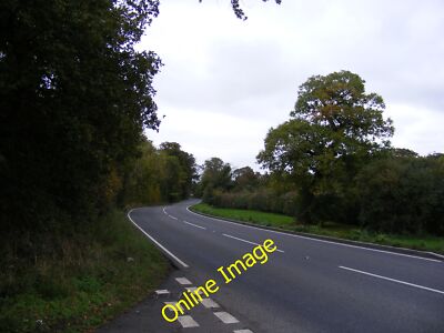 Photo 12x8 A144 Halesworth Road, Bramfield Bramfield/TM4073 Looking ...