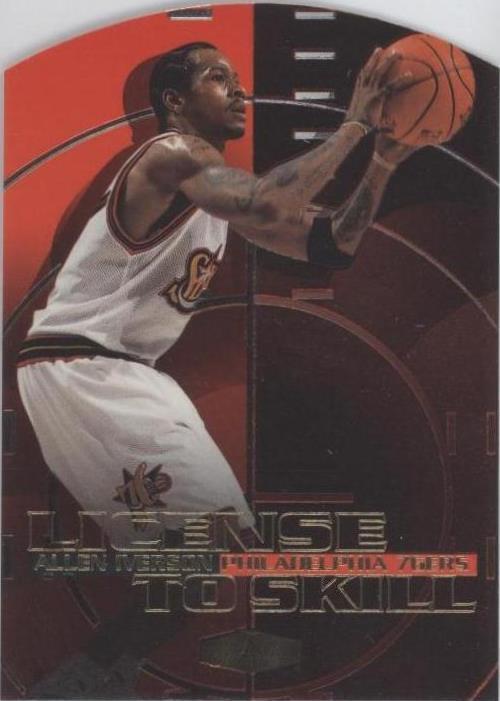 1999-00 Flair Showcase - License to Skill Allen Iverson #6 LS for sale ...