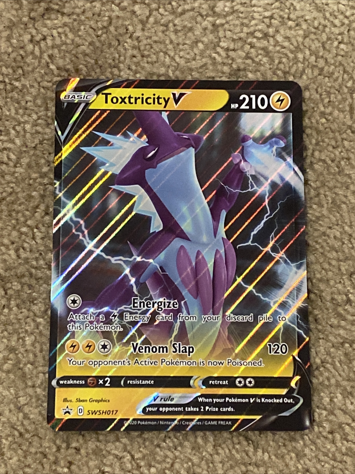 Ty V - SWSH017 - U Rare P - O/J - S & S US $0.99 otac.org.uk