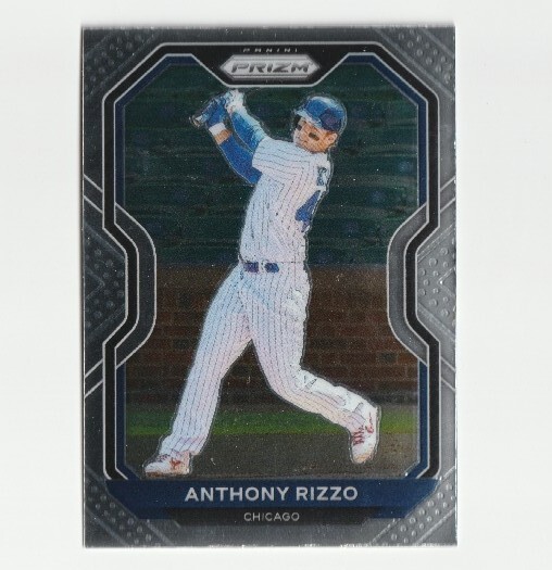 2021 Panini Prizm #28 Anthony Rizzo Chicago Cubs Baseball Card | eBay