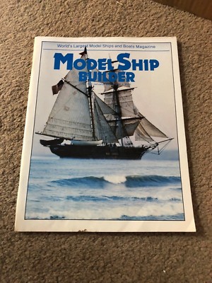 JAN/FEB 1982 MODEL SHIP BUILDER boat model magazine | eBay
