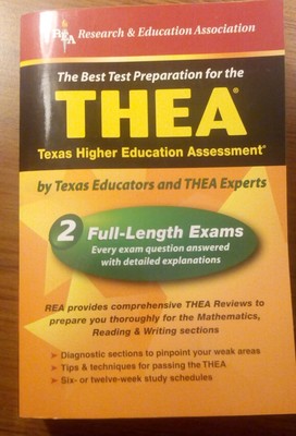 THEA Test Preparation Ser.: The Best Test Prep for the Texas Higher ...