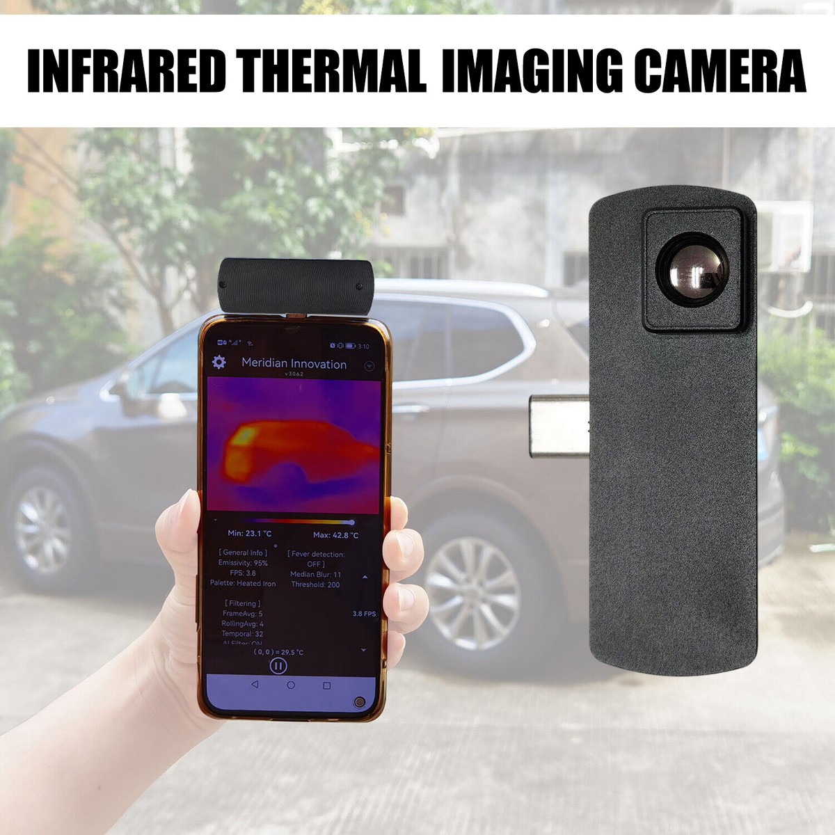 Infrared Thermal Imaging Mobile Phone Cheap Mileseey TR256i TR160i