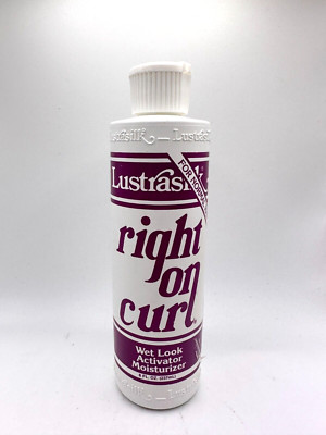 (1) Lustrasilk Right On Curl Wet Look Activator Moisturizer - 8 fl oz ...