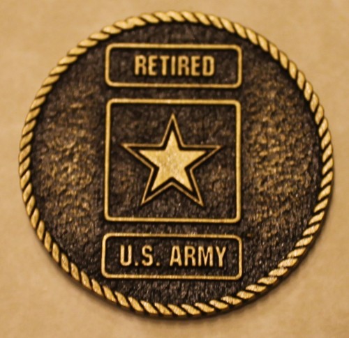 US Army Retired Army Challenge Coin | eBay