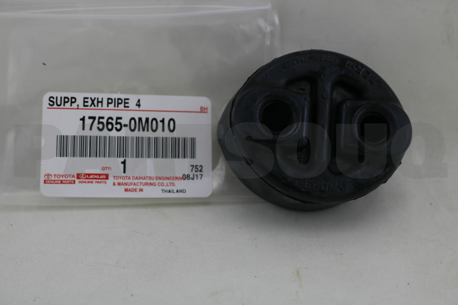 175650M010 Genuine Toyota SUPPORT, EXHAUST PIPE, NO.3 17565-0M010 | eBay