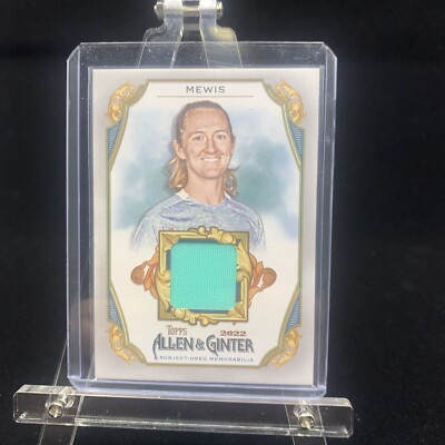 2022 Topps Allen & Ginter Relic Jersey card Sam Mewis #AGRB-SME Soccer ...