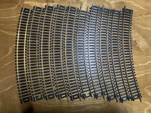 10x ATLAS HO Scale 18" Radius Snap Track - batch 11 | eBay