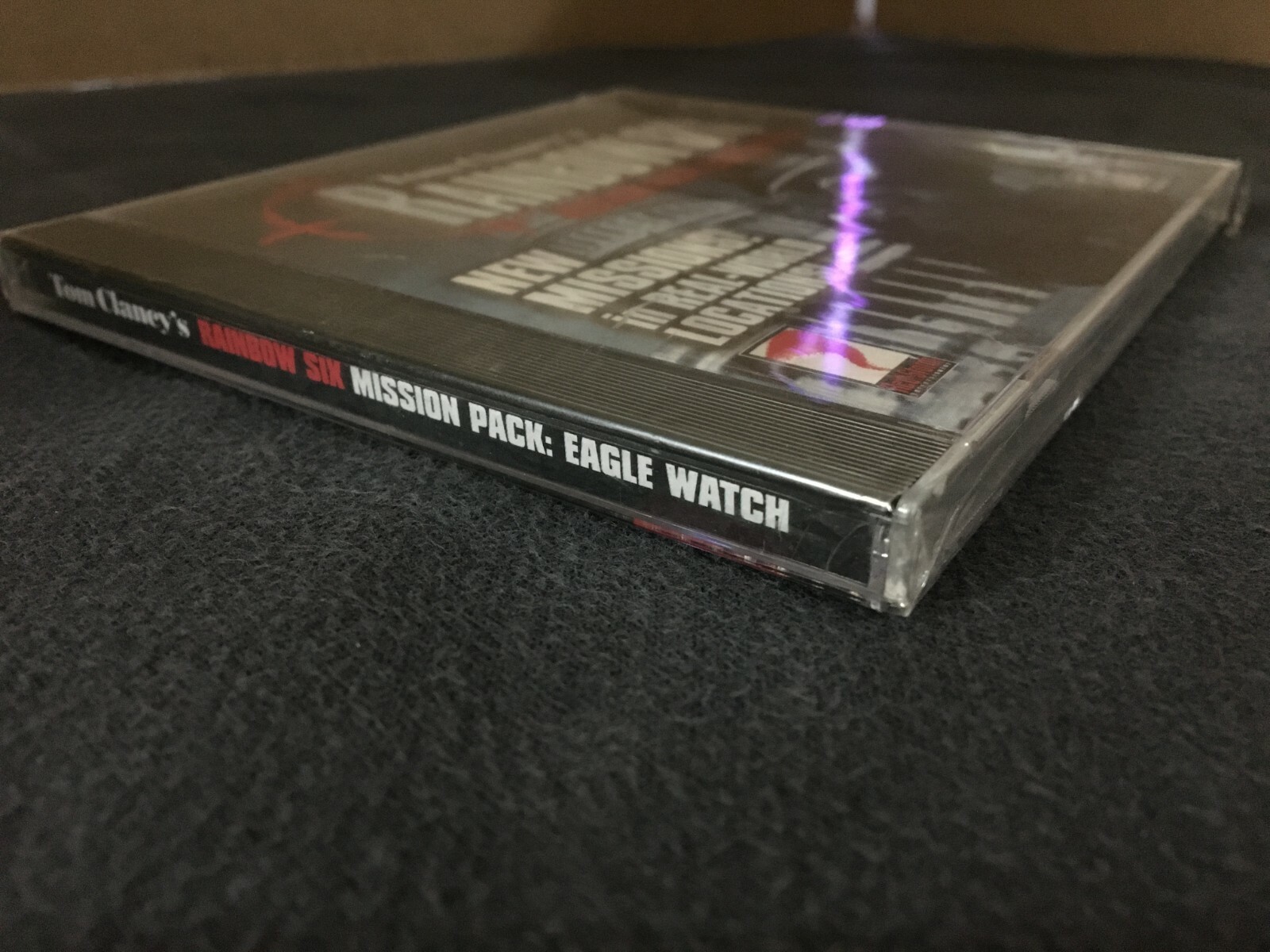 Tom Clancy's RAINBOW SIX MISSION PACK EAGLE WATCH (PC CD-ROM, 1998 ...