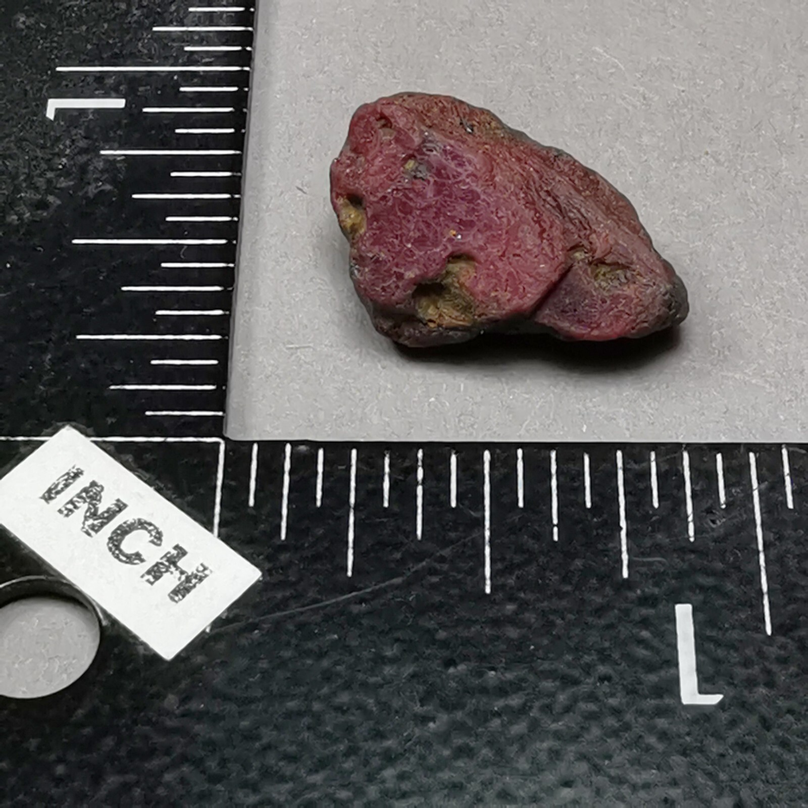 16.81ct Ruby / Luc Yen, Vietnam / Rough Crystal Gem Gemstone Mineral ...