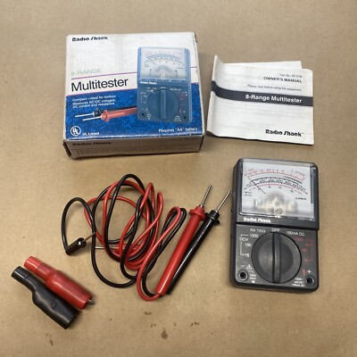 Multimeters - Multimeter Radio Shack - 2