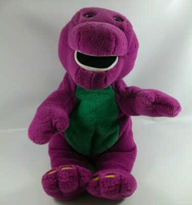 ActiMates Talking Barney Microsoft 1997 VTG 14" Plush Toy Stuffed ...