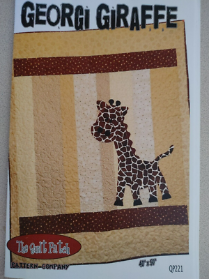 Giraffe Applique Quilt Pattern