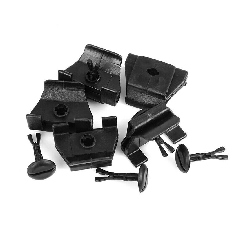 5 Clips & 5 Pins Fender Liner & Bumper Cover Retainer Kit For Toyota ...