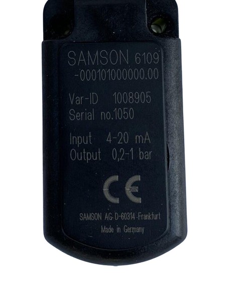 Samson 6109 Electropneumatic Converter for sale online | eBay