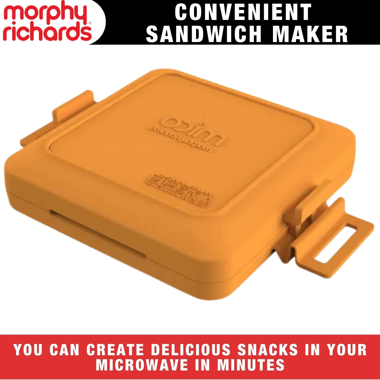Morphy Richards Mico 2 Toastie Microwave Breakfast Toasted Sandwich Maker 511644 | eBay Australia