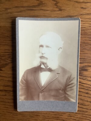 Vintage Cabinet Photo John W Foster Civil War Colonel - US Secretary of ...