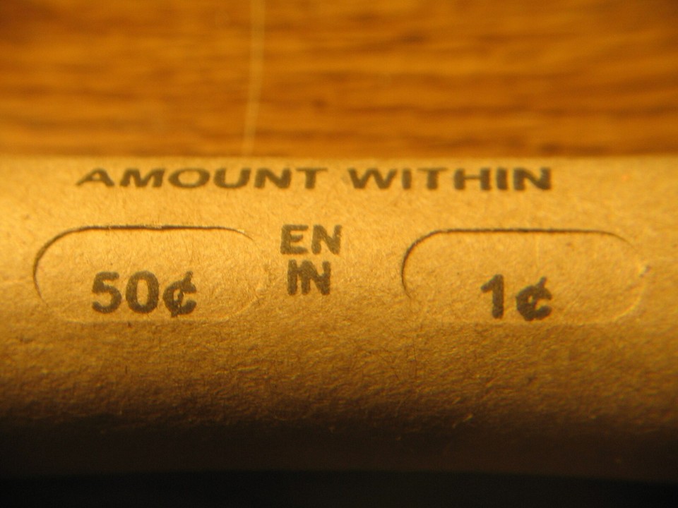 WHEAT 50 LINCOLN CENTS ROLL W/ 1909 VDB & "RED" REV. ENDS! 50%+ ARE PRE ...