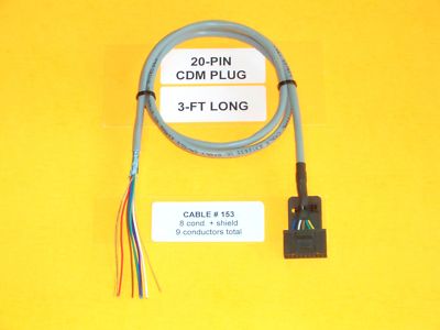 Cable 153 Motorola CDM CDM1250 VHF UHF Repeater | eBay