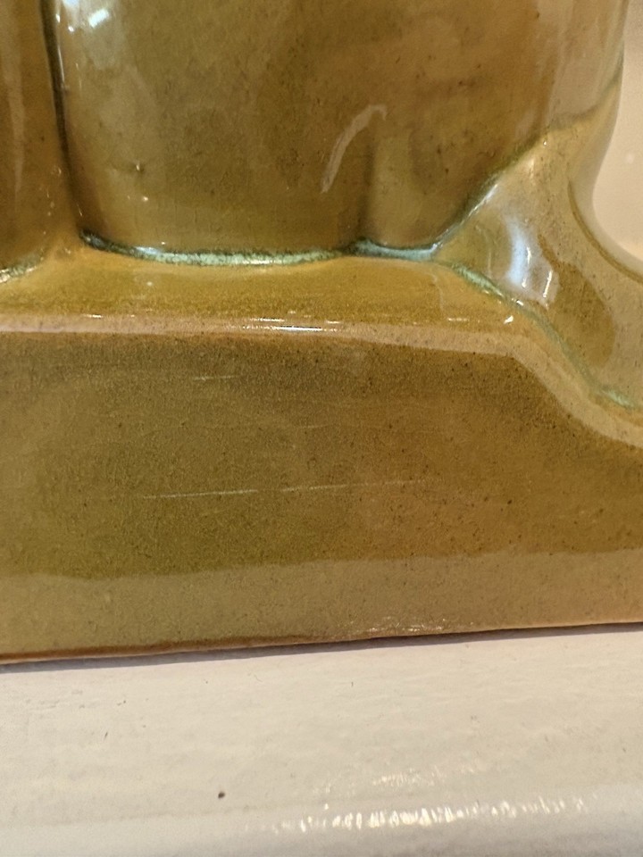 ‘Weeping Lady’ Bookends - Frankoma ~1976 EXTRAORDINARY Emerald Green ...