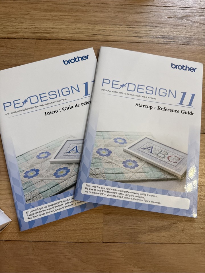 Brother PE Design 11 Personal Embroidery Sewing Digitizing Software ...