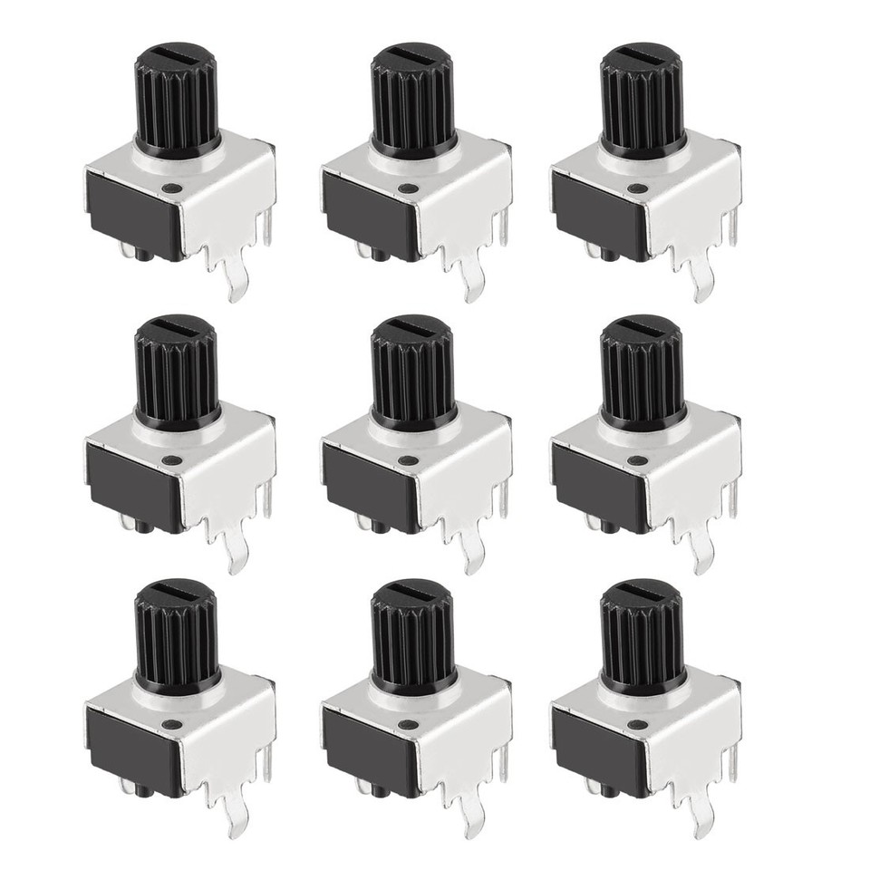 Carbon Film Potentiometer Rotary Variable Resistors Single Turn 1 sets ...