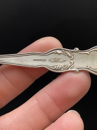 Vintage Sterling Silver .925 Baker Manchester Baseball Player Souvenir ...