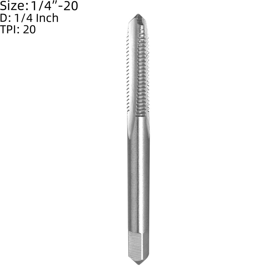 1/4"-20 UNC Tap and Die Set 1/4 x 20 UNC Machine Thread Tap and Round ...