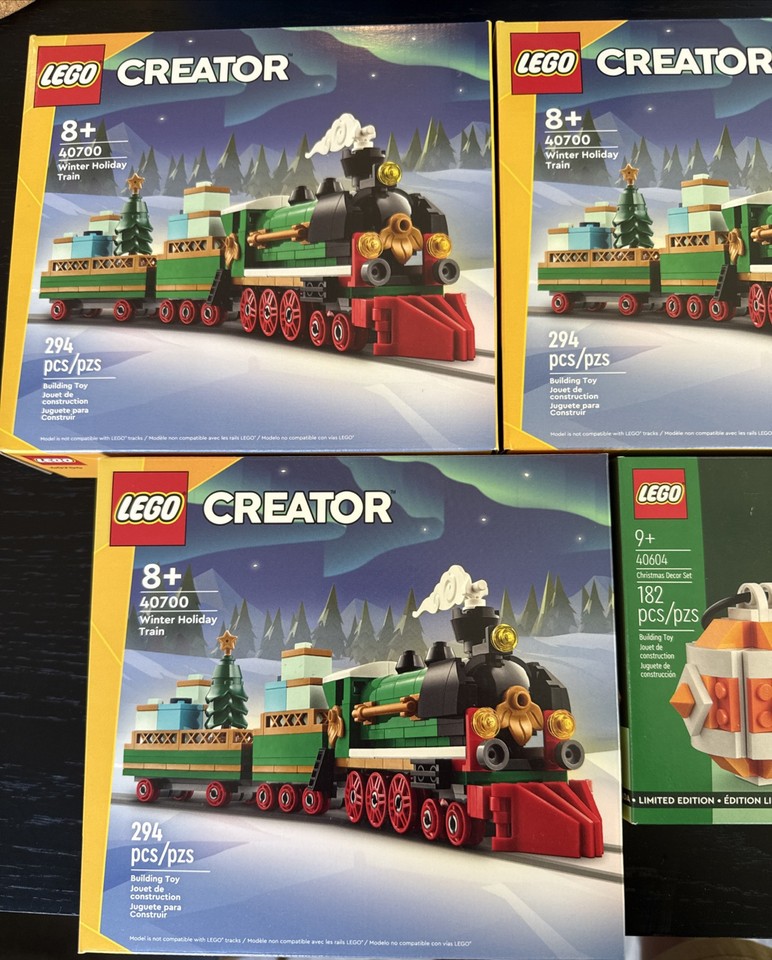 LEGO Exclusive GWP Christmas Holiday Collection 40700, 40604 40701 | eBay