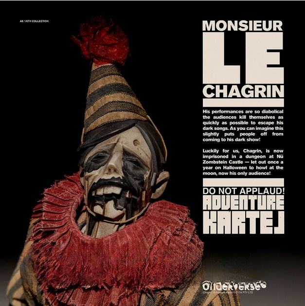 New Underverse MONSIEUR CHAGRIN Action Figure Model In Box In Stock 1/6 ...