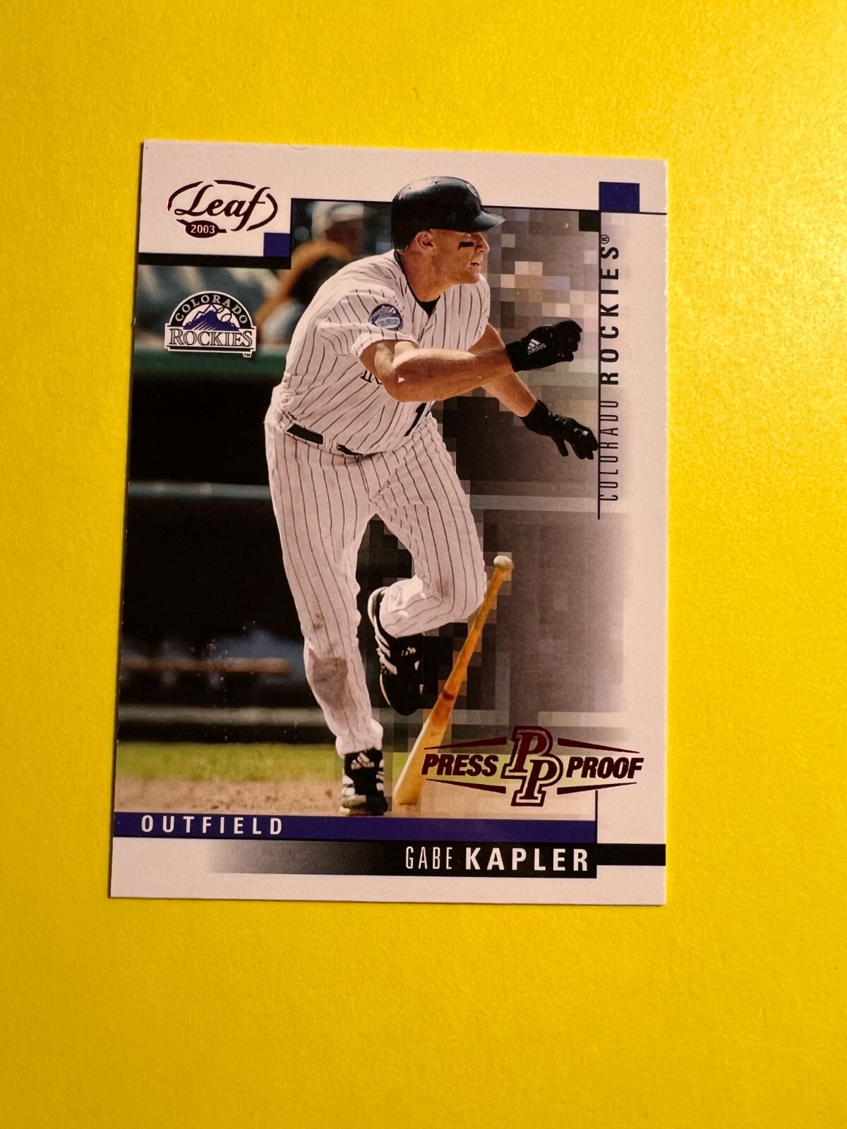2003 Leaf - Press Proof Red #157 Gabe Kapler for sale online | eBay