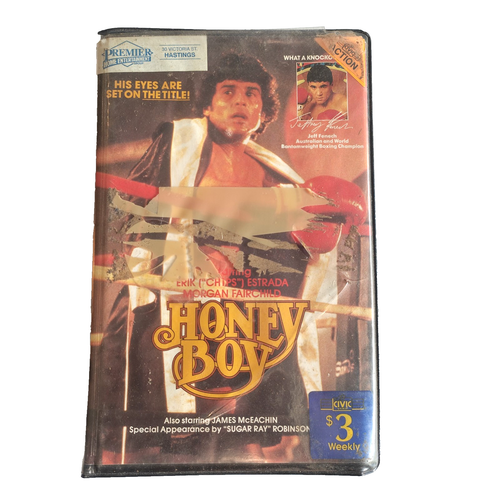 Honey Boy Honeyboy VHS Erik Estrada Morgan Fairchild Boxing 1982 Clamshell RARE | eBay
