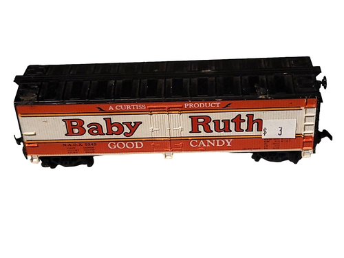 TYCO BABY RUTH GOOD CANDY REEFER BOX CAR NADX 5342 - HO Scale Freight ...