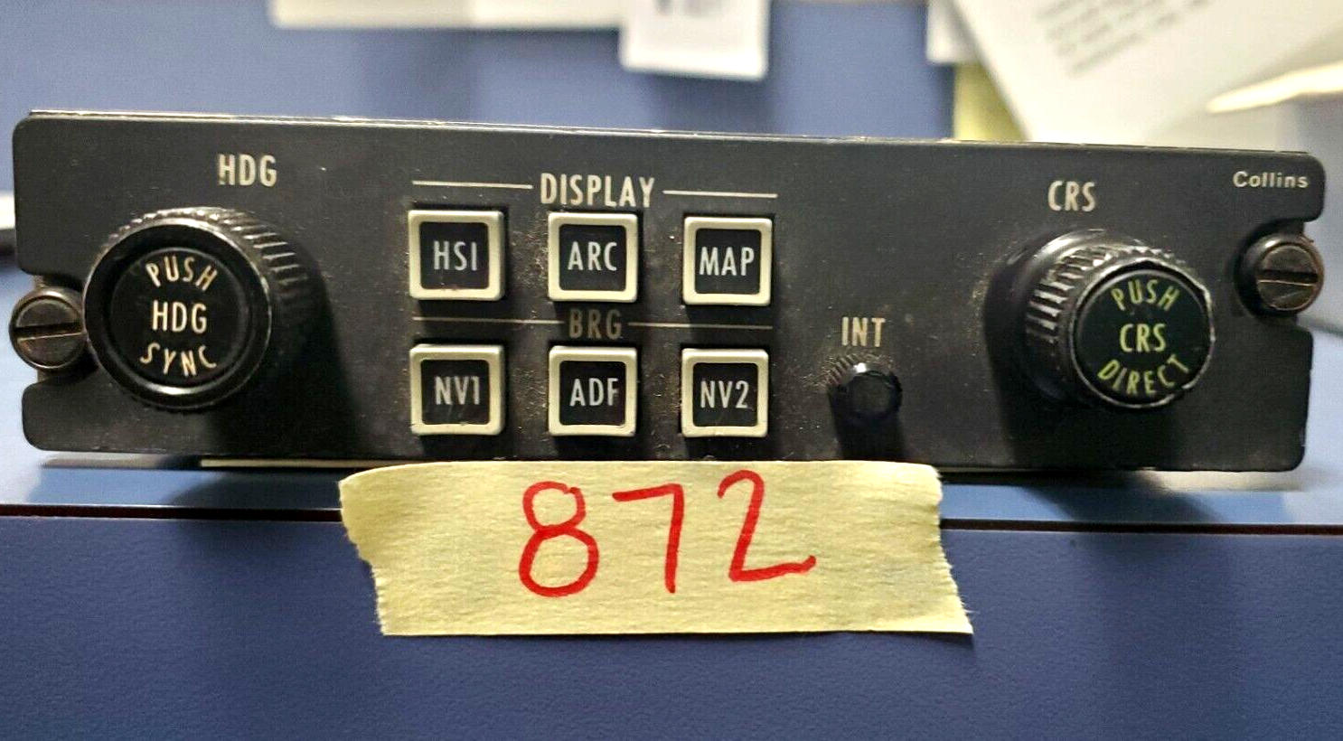 Collins HCP-74 HSI Control Panel P/N 622-6200-002 s/n 32G (AR) | eBay