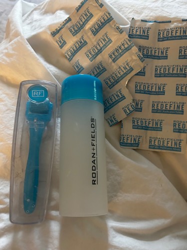Rodan+Fields Anti-Age AMP MD Roller, Case, Cleansing Vial ...