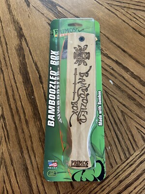 NIB Primos Bamboozled Turkey Box Call Hand Tuned Sharp High Pitched ...